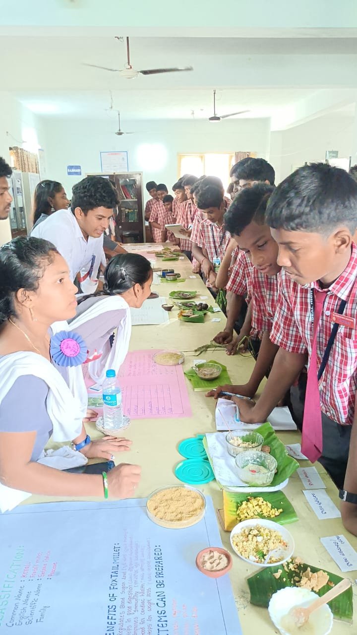 International year of millets(IYOM)-2023 – MVR DEGREE & PG COLLEGES