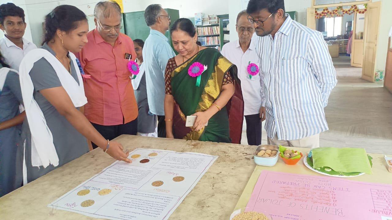 International year of millets(IYOM)-2023 – MVR DEGREE & PG COLLEGES